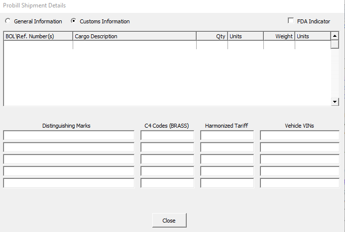 In-Bond Shipments and eManifests