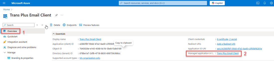 Office 365 Mail Setup to use OAuth2 for SMTP Authentication